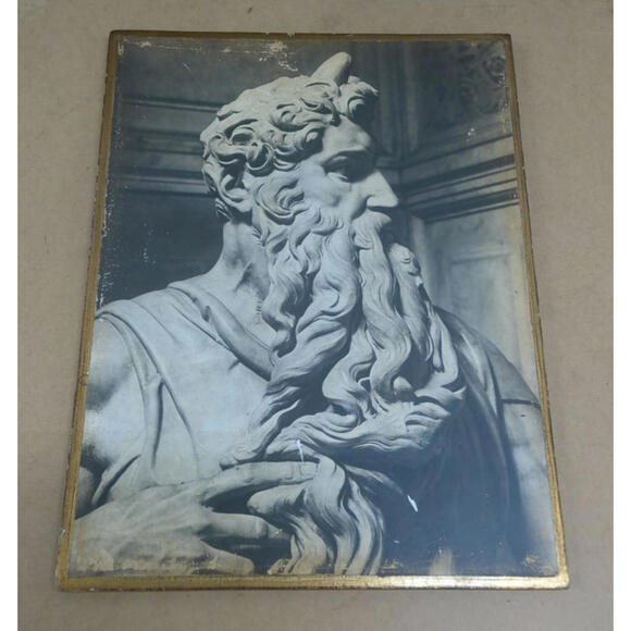 Art | Vintage Fratelli Alinari Photographic Print Michelangelos Moses ...
